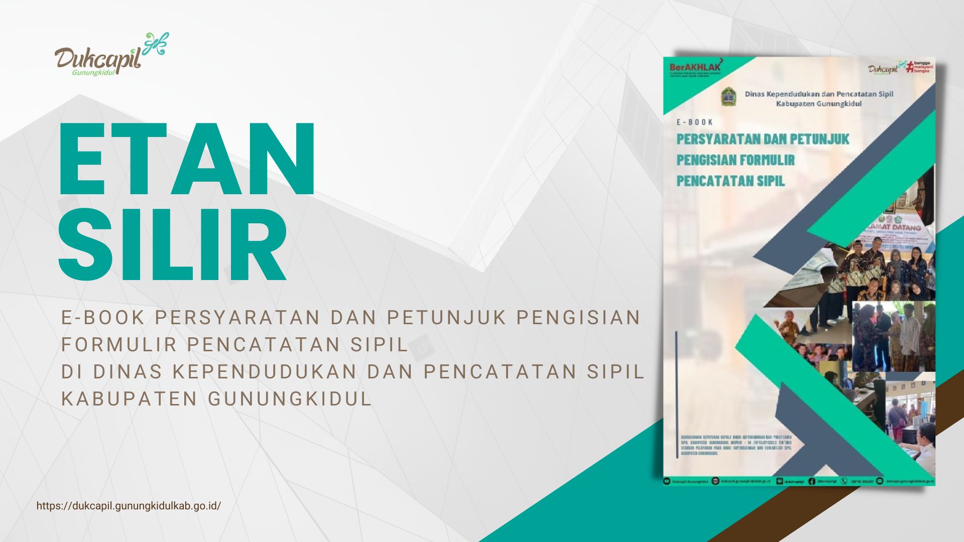 E-Book Persyaratan dan Petunjuk Pengisian Formulir Pencatatan Sipil ...