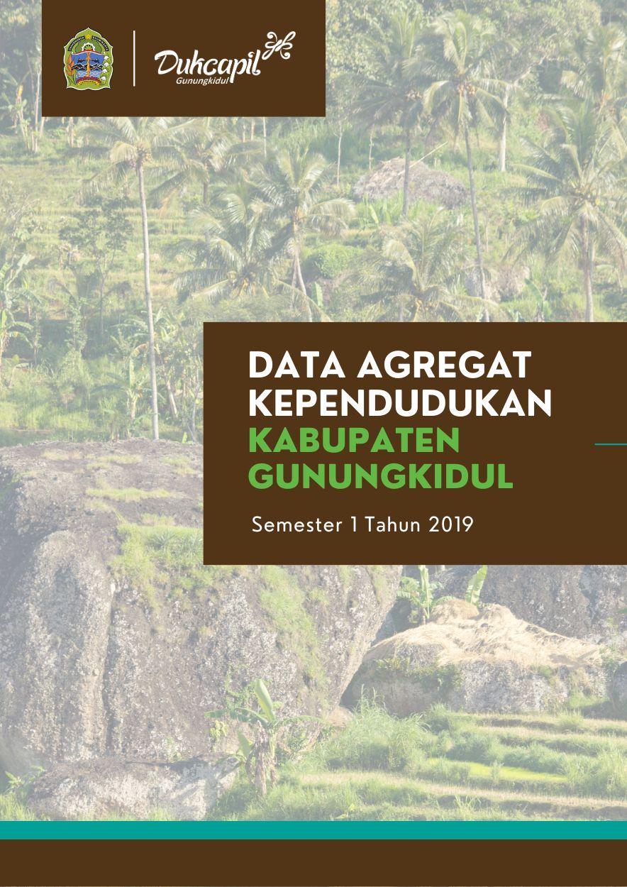 Data Agregat Kependudukan Kabupaten Gunungkidul Tahun 2019 Semester 1 ...